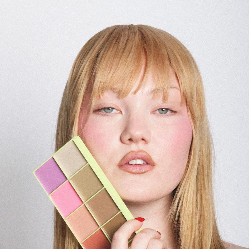 Curve Case Cream Makeup Palettes-made By Mitchell, Matte Eyeshadow ...