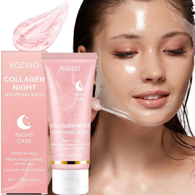 查看[ROZINO Collagen Night Repair Mask 75g Collagen Hydrating Firming ...