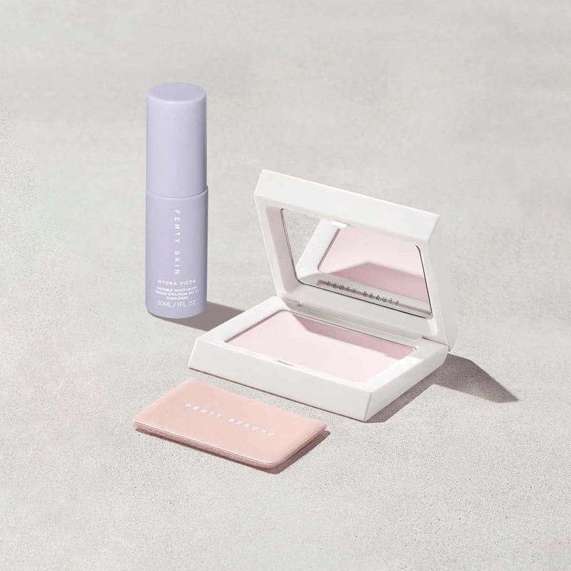 Fenty Beauty Invisimatte Setting Powder + Mini Hydra Vizor Mineral SPF ...