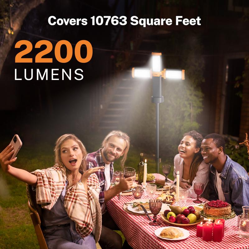 查看[OGERY Rechargeable 10000mAh Camping Light with Detachable Tripod ( 1 ...