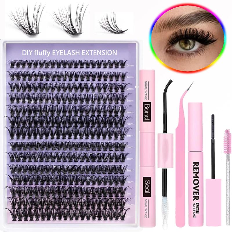 查看[Mixed Length False Eyelashes Kit, 1 Set Natural Look Eyelash ...