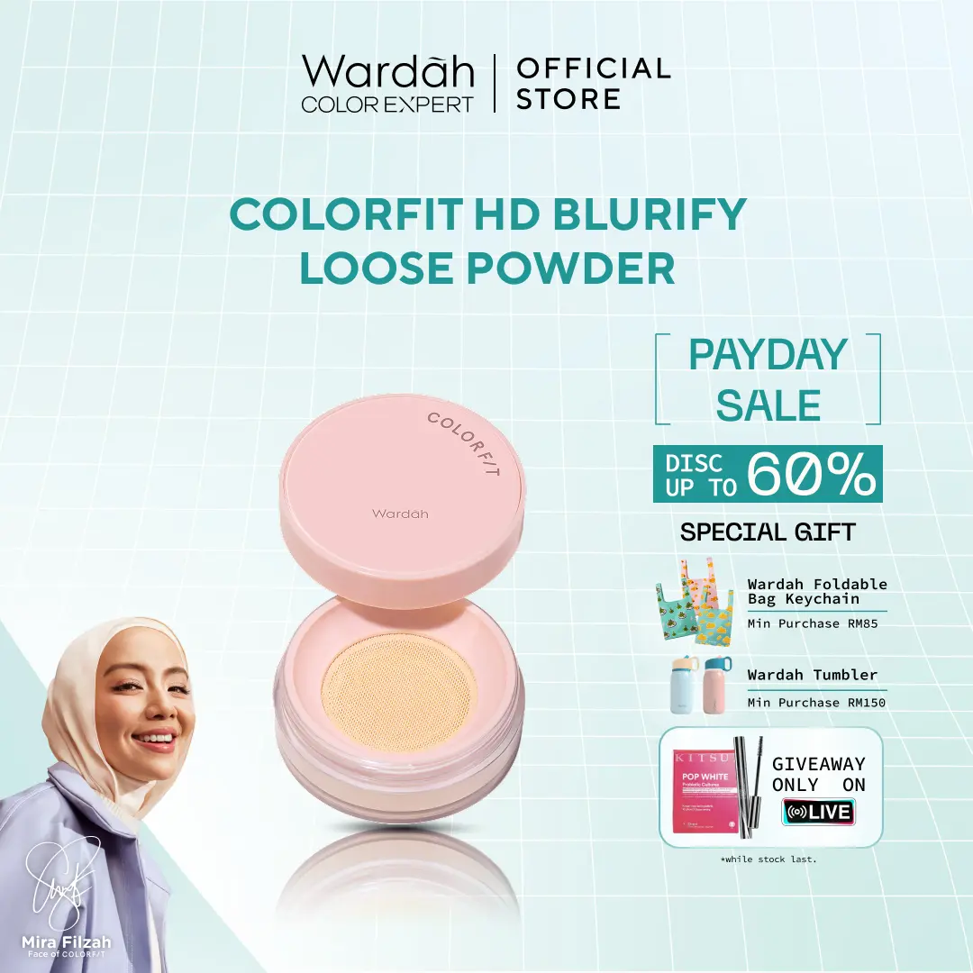 Wardah Colorfit HD Blurify Loose Powder | Blur Por TikTok爆款商品分析 - GMV ...