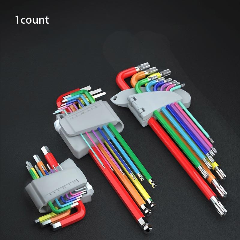 查看[Colorful Long Allen Wrenches Set, Multifunctional Hex Key Allen ...