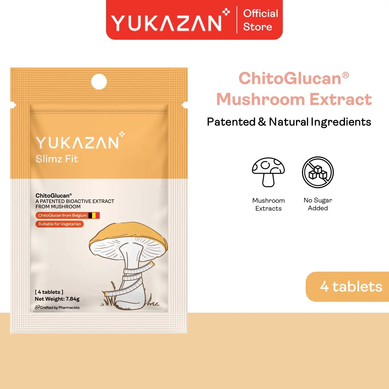 Yukazan Slimz Fit 4's Chewable Tablets White Kidne TikTok爆款商品分析 - GMV ...