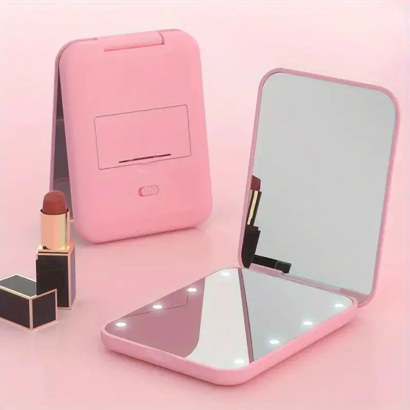 Mini Makeup Mirror, 1x/3x Enlarged Mini Compact Travel Makeup Mirror ...