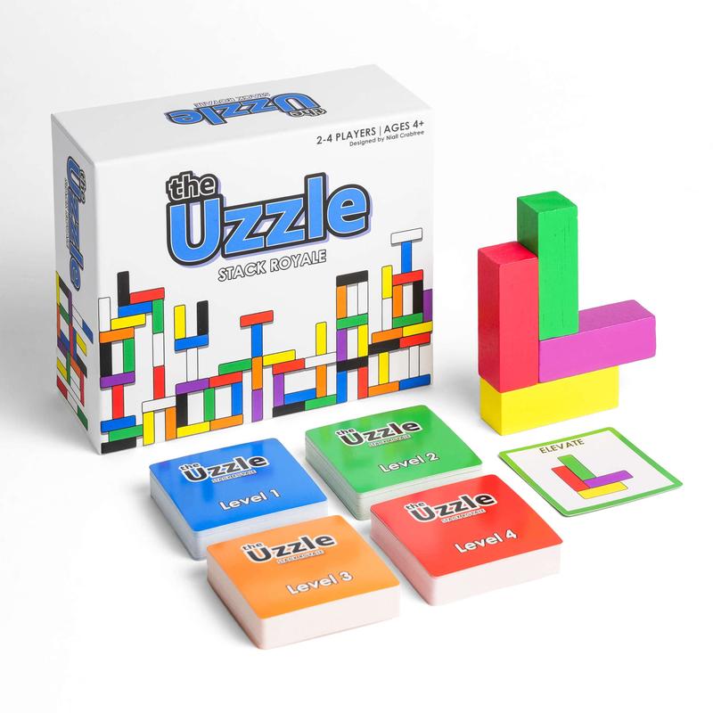 查看[The Uzzle Stack Royale - Strategy Board Game Blocks for 1-4 Players ...