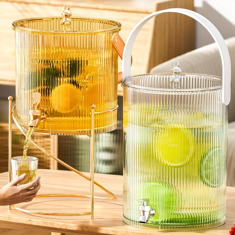 Nehem - Ket air sejuk gaya Jepun dengan faucet, baldi jus, baldi ...