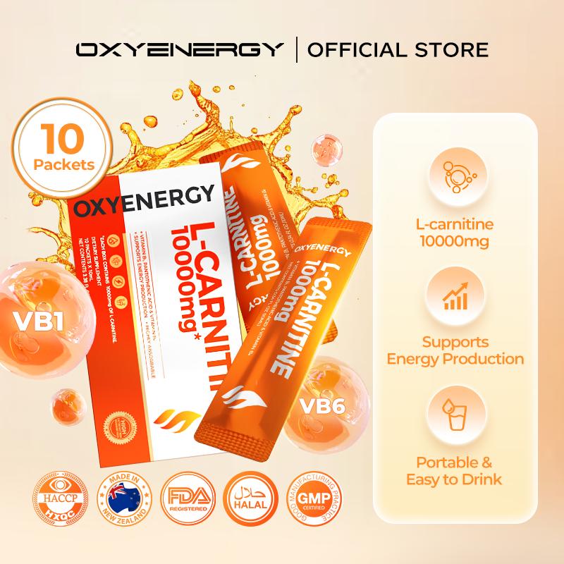 L-Carnitine, OXYENERGY, 10000mg | TikTok Shop Sales History | FastMoss