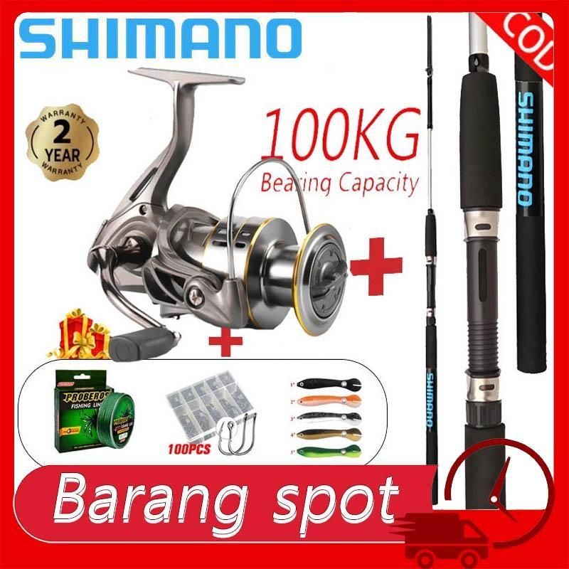 查看[SHIMANO Joran Pancing Set LC7000 100KG Kapasiti Berat Garisan 1.8m/2 ...