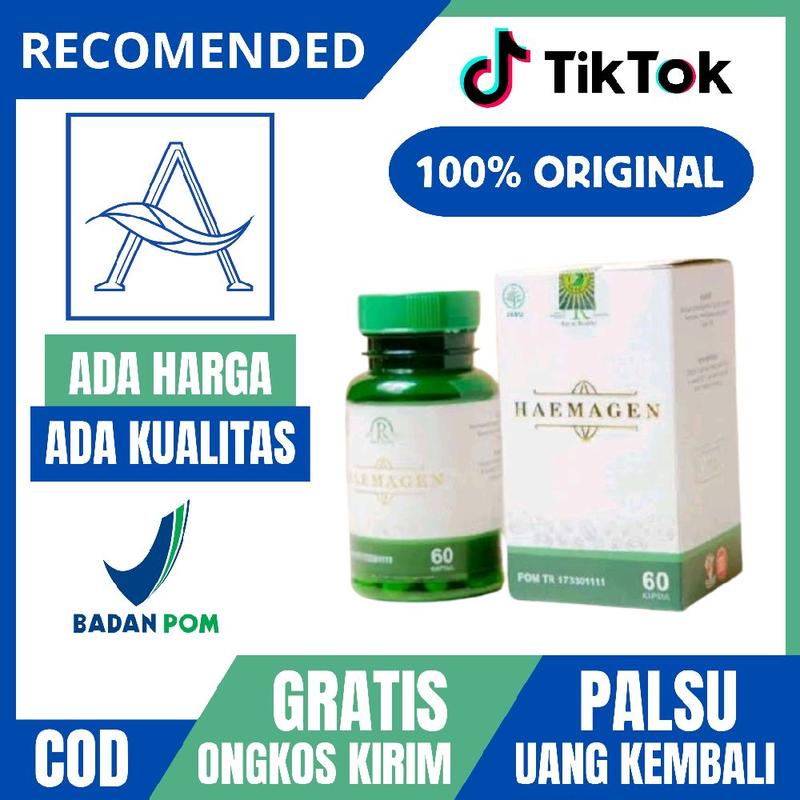 查看[HAEMAGEN ORIGINAL SOLUSI AMPUH ATASI MASALAH KULIT 30 KAPSUL TERBAIK ...