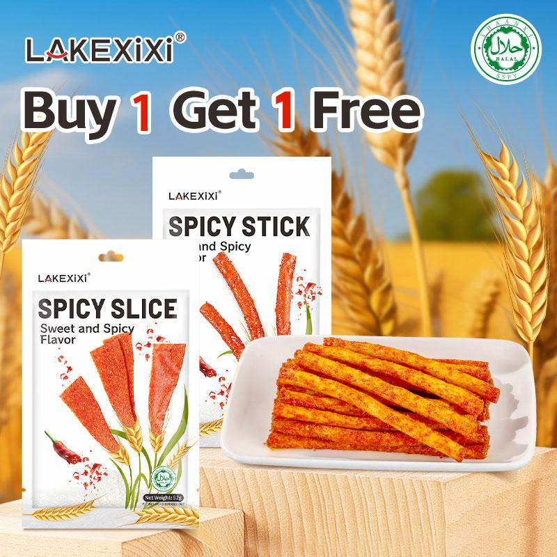 【Buy 1 get 1 free】LAKEXIXI Latiao HALAL Super Spic TikTok爆款商品分析 - GMV ...