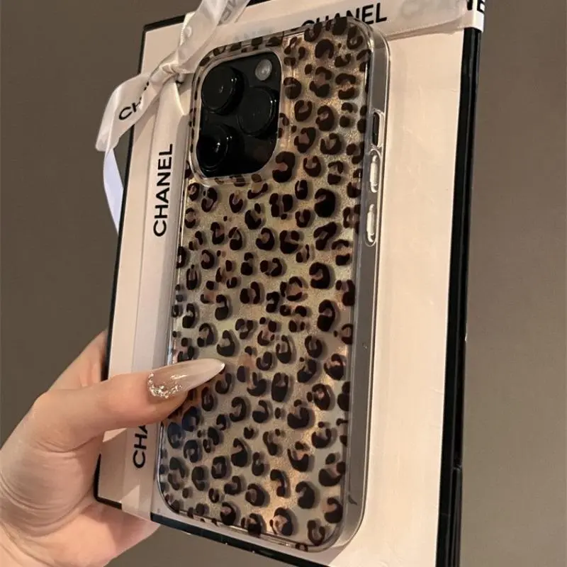 Fashion Leopard-print Phone Case, Anti-drop Cellphone Protective Case ...
