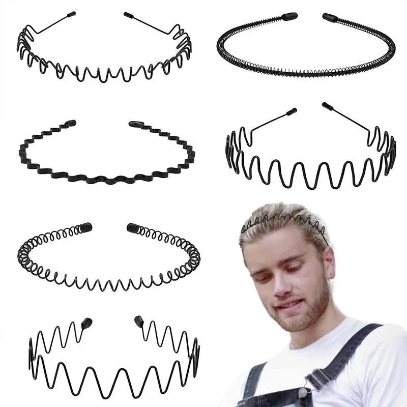 6Pcs/Set Unisex Hoop Hair Band Male Sports Comb Wa TikTok爆款商品分析 - GMV ...