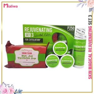 查看[Skin Magical Rejuvenating Set 3 Pampaputi Whitening Exfoliating ...