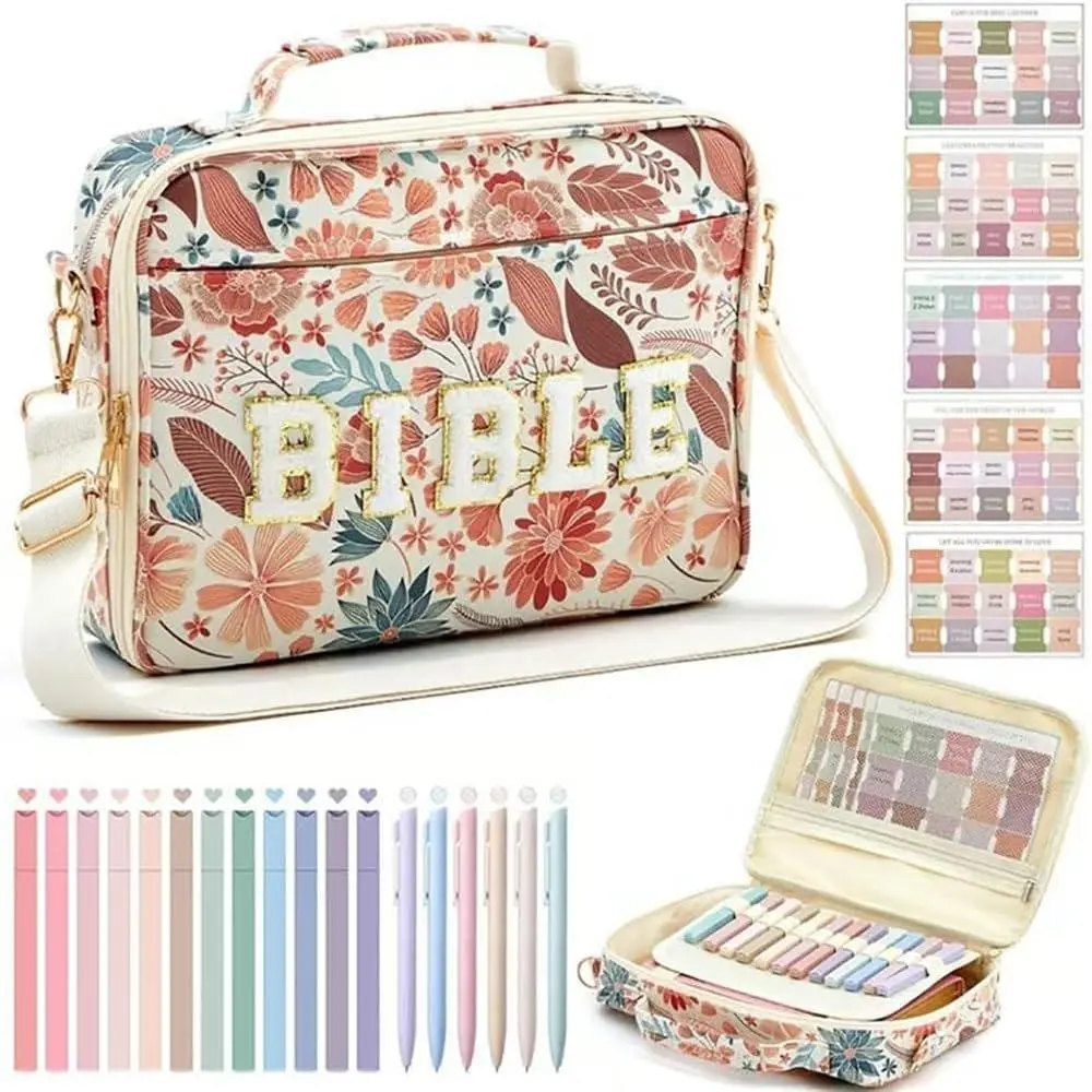 Pretty Bible Bag for Women Floral Chenille Letter TikTok爆款商品分析 - GMV/销量 ...