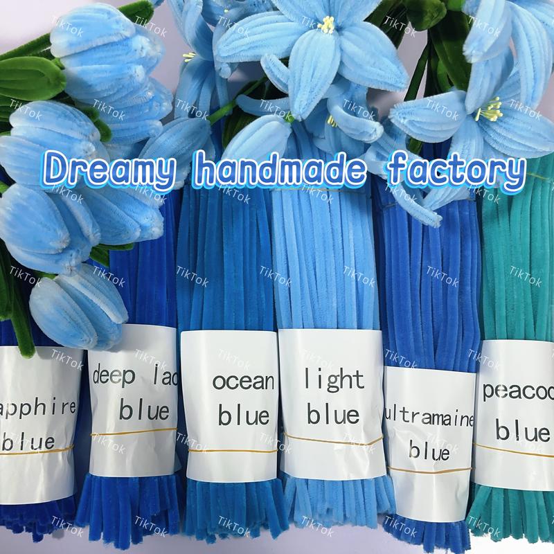查看[（95 100PCS）8mm Colorful Dense Fuzzy wire Christmas Present New Year ...