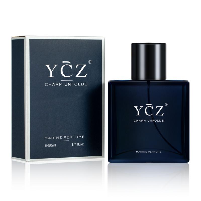 YCZ Midnight Eau De Parfum Men - 1.7oz(50ml) Long Lasting Fragrance with Floral, Fruity, and ...