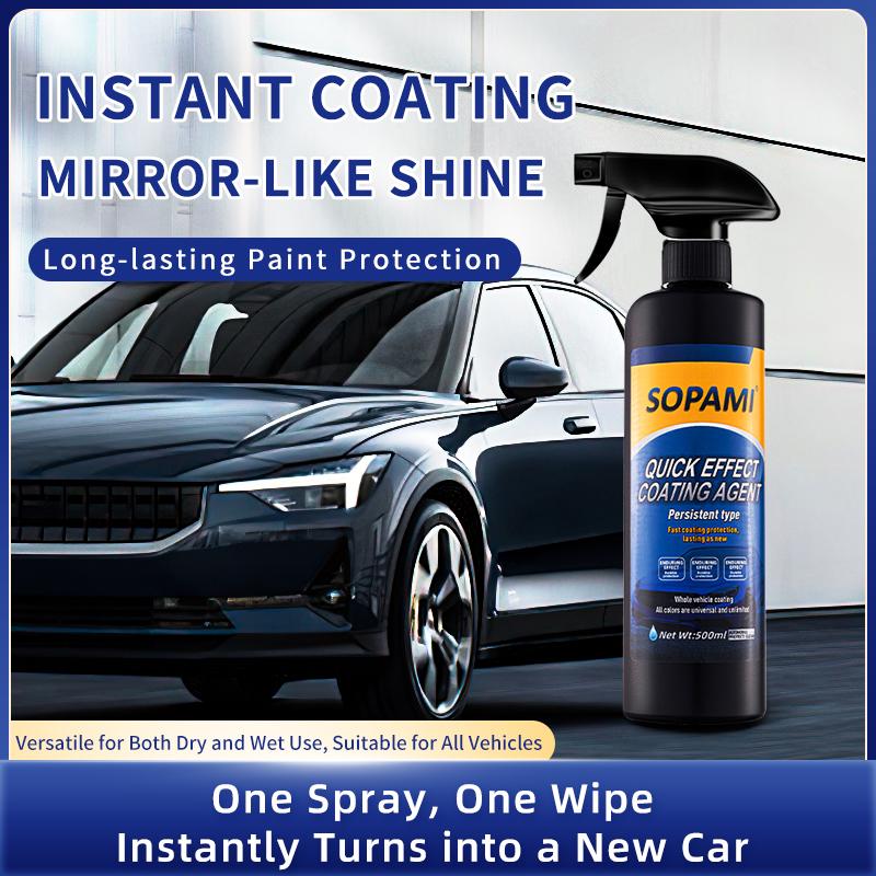 SOPAMI Car Coating Spray-Advanced Automobile Quick-acting Coating Agent With Dust -Proof and ...