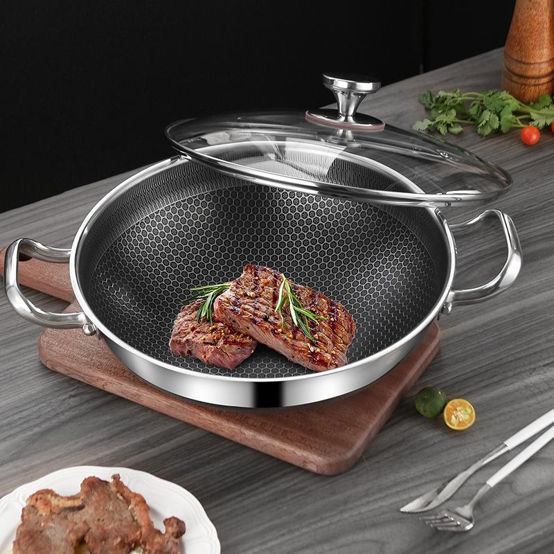 Large Non-Stick Deep Skillet 13 Inch, Stainless St TikTok爆款商品分析 - GMV ...