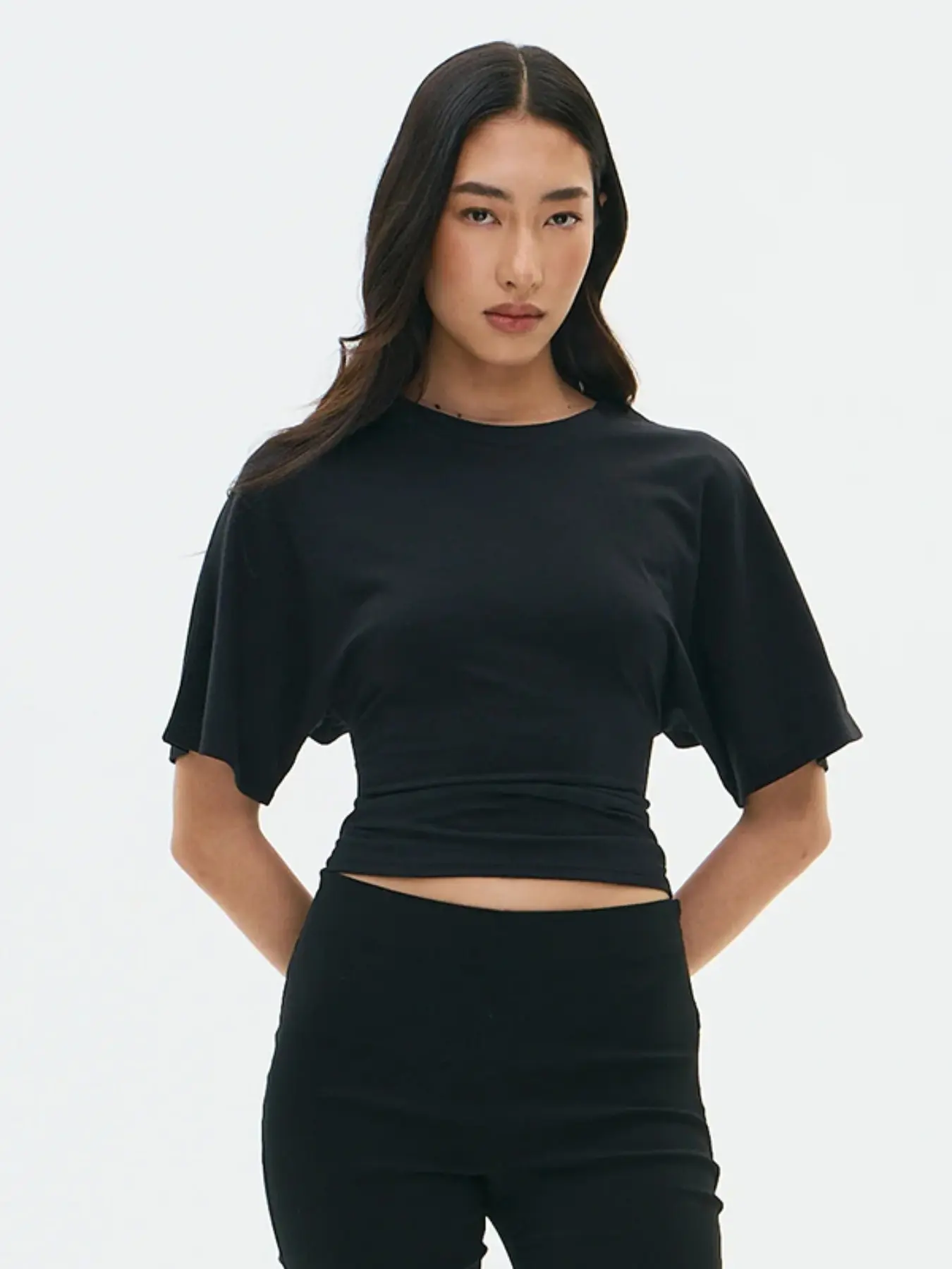 Women's Solid Color Round Neck Tee, Casual Half Sl TikTok爆款商品分析 - GMV ...