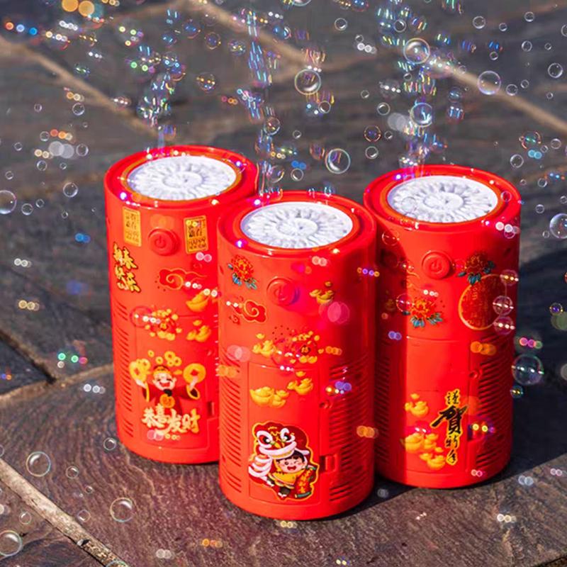 查看[Firework Bubble Gun Bubbles Machine New Year Outdoor Kids Mainan ...