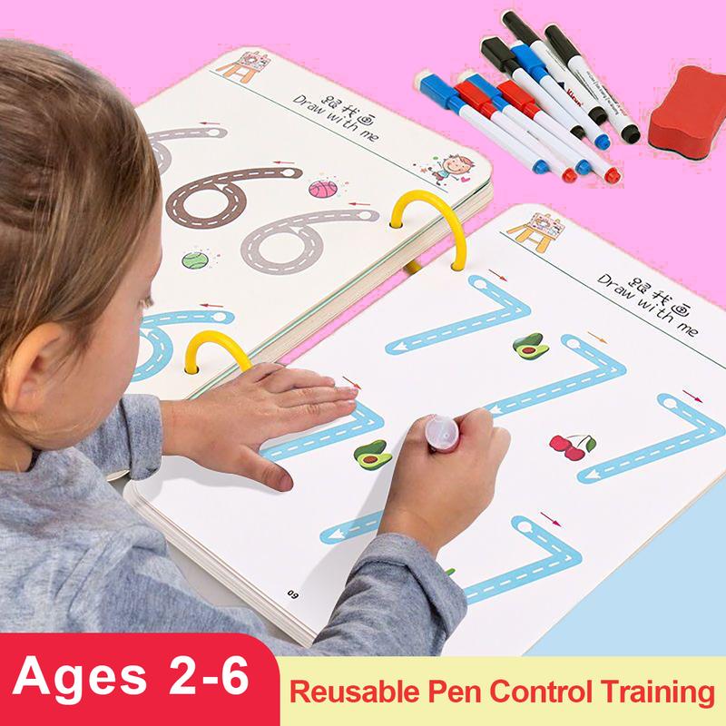 Buku Latihan Meniru Pendidikan Kanak - kanak dengan Pen Yang Boleh ...