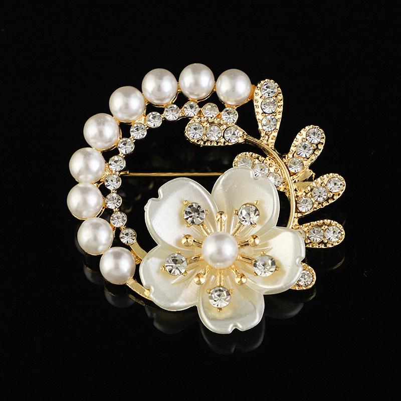 Kerongsang Bunga, Fesyen Gaya Korea, Aksesori, Diperbuat daripada Aloi ...