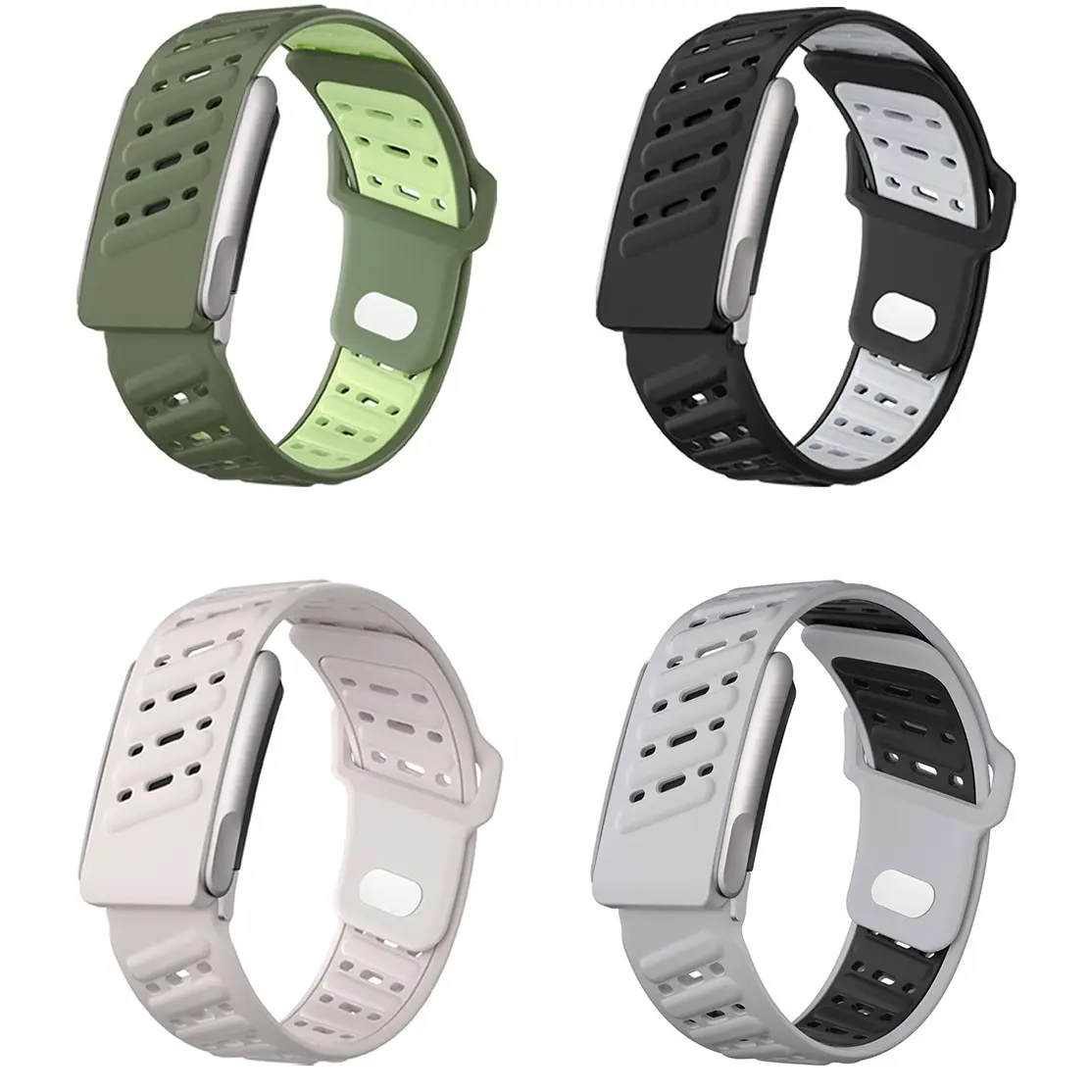 查看[Whoop 5.0 Compatible Silicone Watch Band, Soft Touch Breathable ...