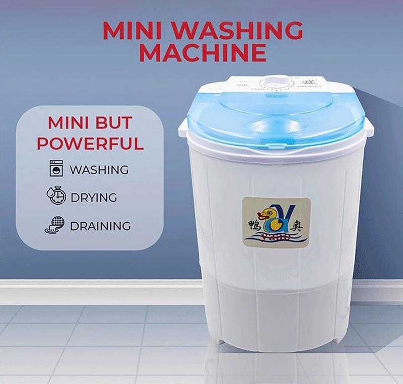 Mini Washing Machine Household Single Bucket Semi-automatic Micro ...