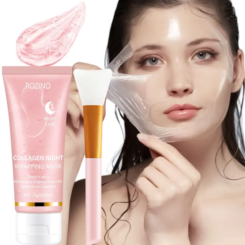 查看[ROZINO Collagen Night Wrapping Mask 75g with Aloe Vera Jojoba Oil ...