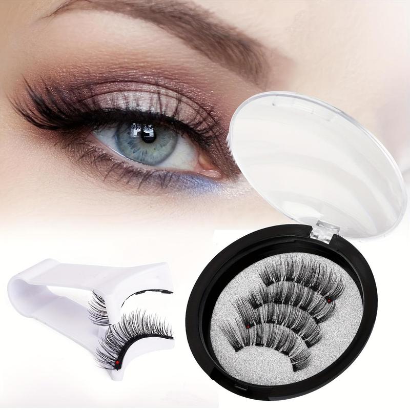 2 Pairs Magnetic False Eyelashes Set - Reusable 3D TikTok爆款商品分析 - GMV ...