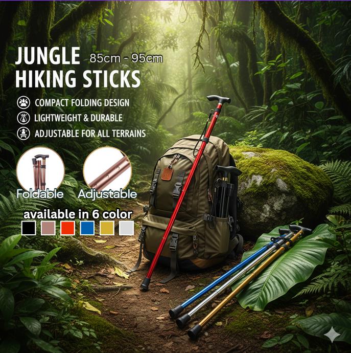 查看[Multi Purpose Hiking Folding Stick Light Weight Trekking Pole ...