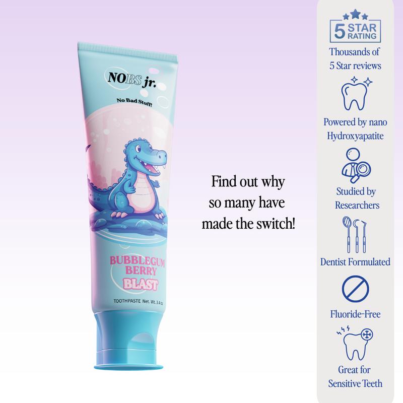 NOBS Jr Kid's Toothpaste – Fluoride Free, Reminera TikTok爆款商品分析 - GMV ...