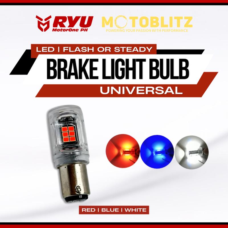 查看[RYU Motoblitz LED Brake Light Bulb Flash Steady High Brightness ...