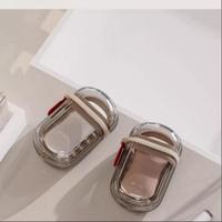 Portable Soap Box, 1 Count Double Layer Sealed Drainage Soap Box ...