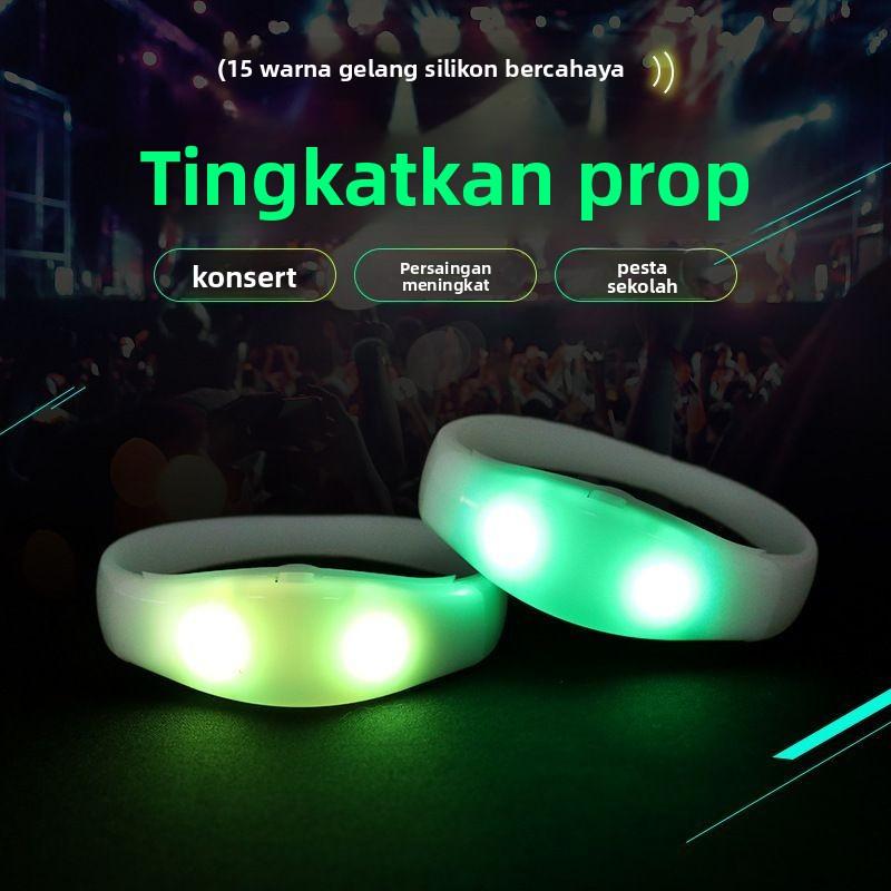 查看[Gelang Tangan Berlampu LED, Berubah Warna, dengan Alat Kawalan Jauh ...