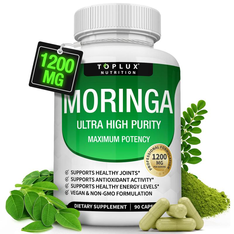 查看[Natural Nutrition 90 Capsules Moringa Capsules 1200mg Pure Moringa ...