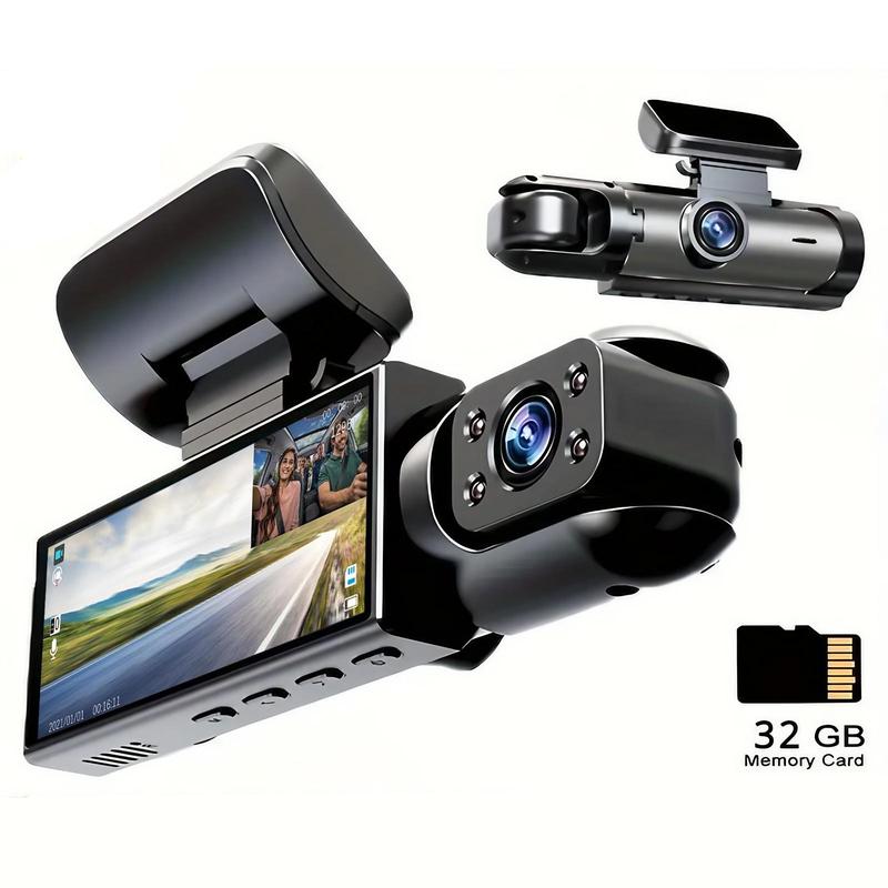 Car DVR, 3.16 Inch IPS Screen 1080P HD Car Dash Cam DVR with 32GB ...