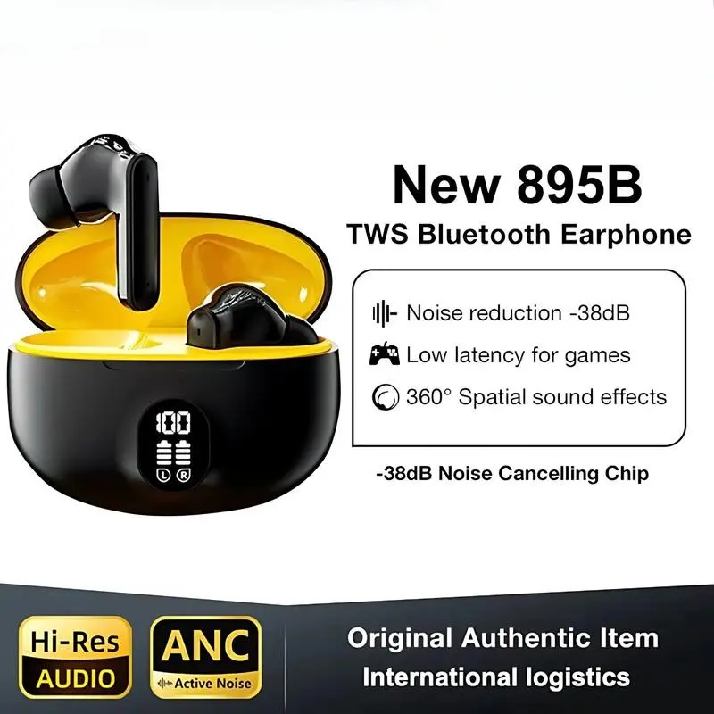 查看[NEW 895B TWS Wireless Headphones LED Power Earphones Digital Display ...