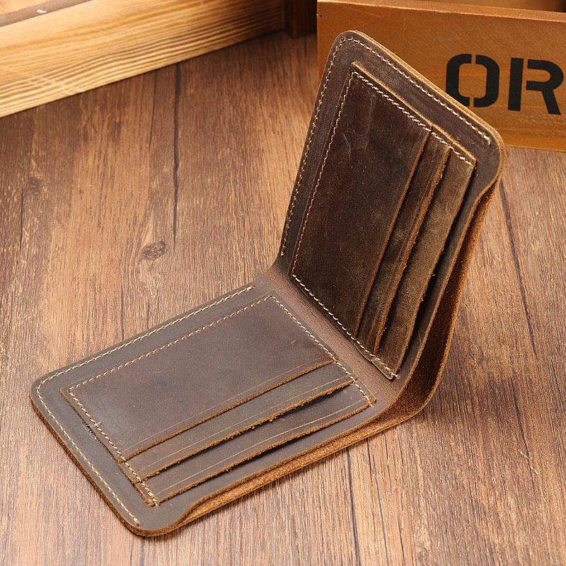 查看[100% Cowhide Leather Wallet Dompet Lelaki Kulit Lapis Pertama – Gaya ...