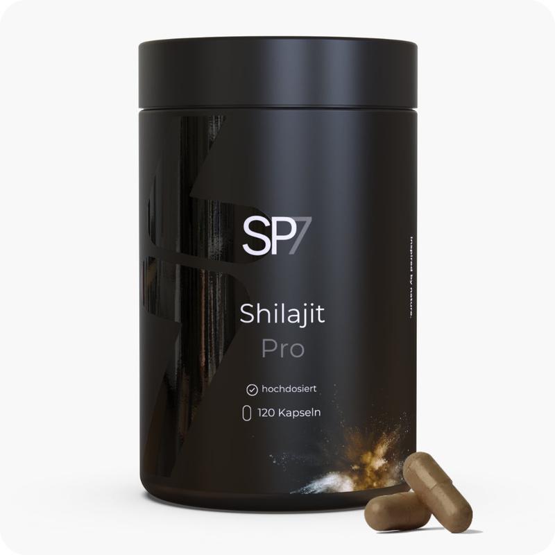 查看[SP7 Shilajit Pro Kapseln - Mumijo Kapseln Himalaya pur mit 85 Mineralien - 120 vegane Kapseln ...