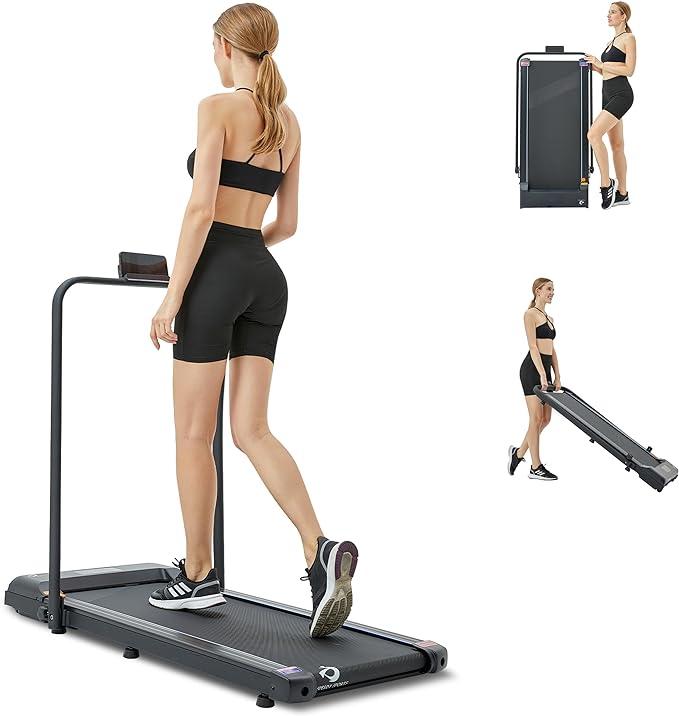 查看[Foldable Speedy Sports Walking Pad Treadmill for Home Office & Gym 2 ...