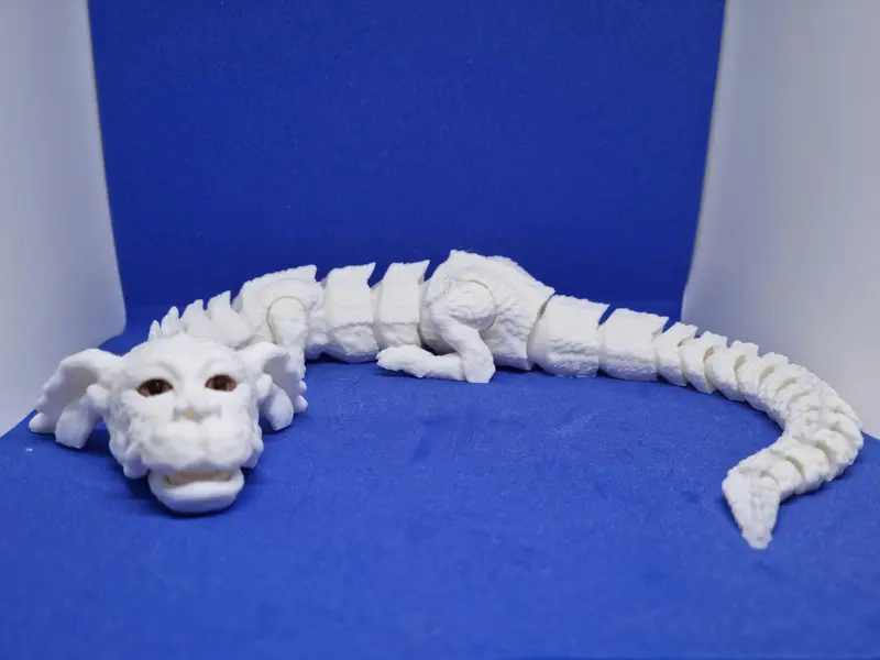 Falkor Luck Dragon / The Neverending Story / Articulated / 3D Printed ...