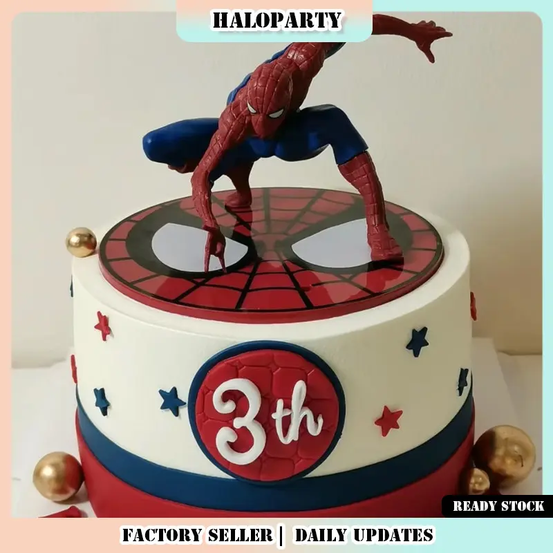 Hiasan Kek, Tema Spider Man dan Kartun Avengers Le TikTok爆款商品分析 - GMV ...