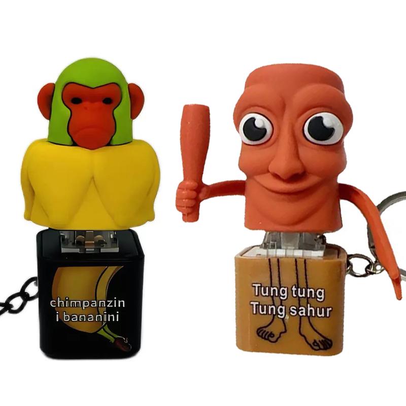 2 Pack Set Funny Meme Italian Brainrot Keyboard Cl TikTok爆款商品分析 - GMV ...