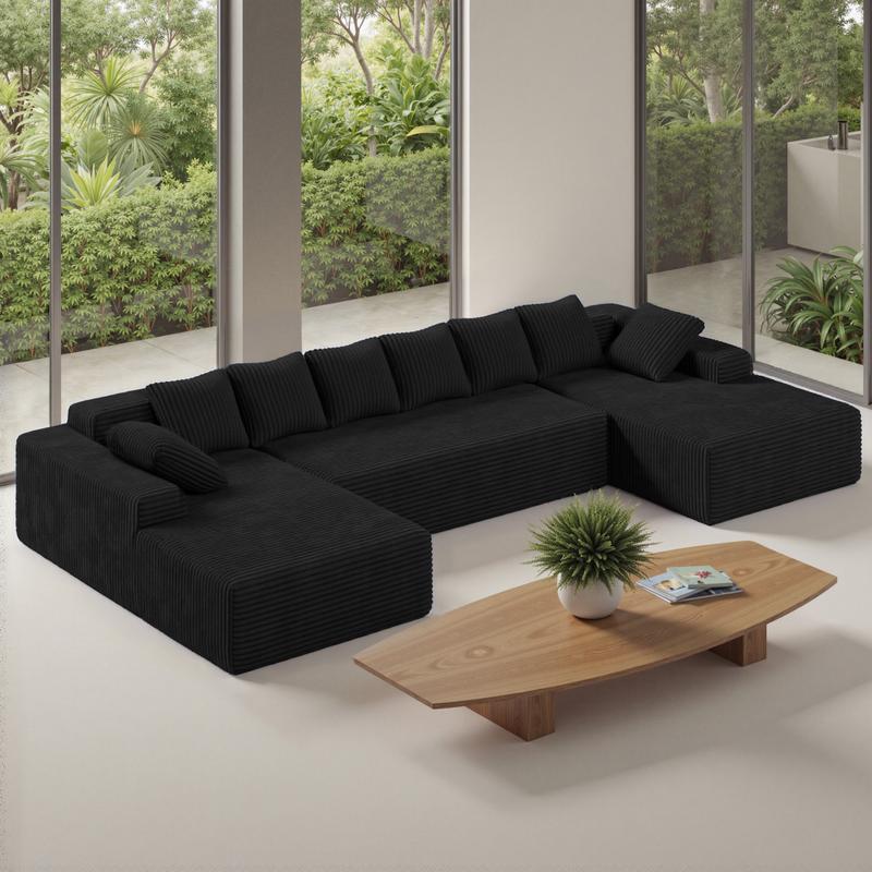 【3 Packages shipping】131'' Large Sectional Couches TikTok爆款商品分析 - GMV ...