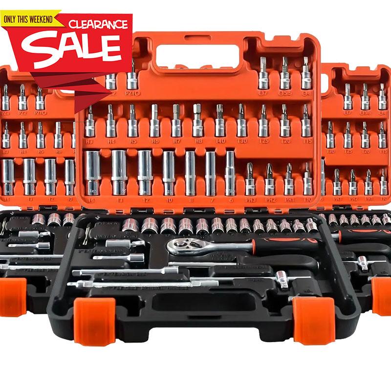 53PCS Tool Set for Home, Basic Household Apartment College Dorm Repair Tool Kit, Small Home Hand ...