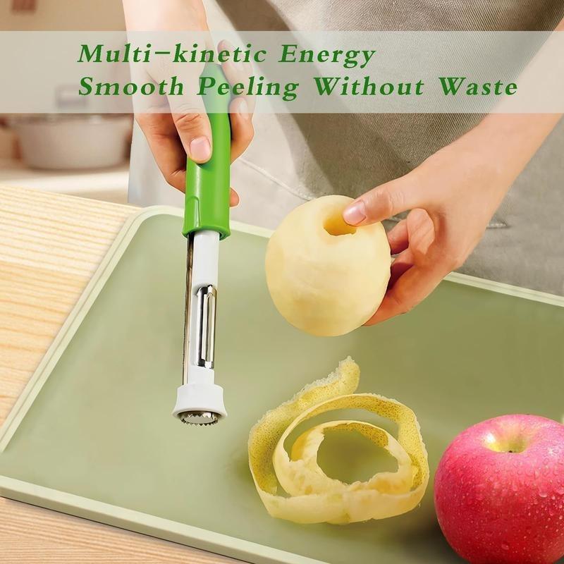 Stainless Steel Multi-Functional Peeling Machine and core remover - 2 ...