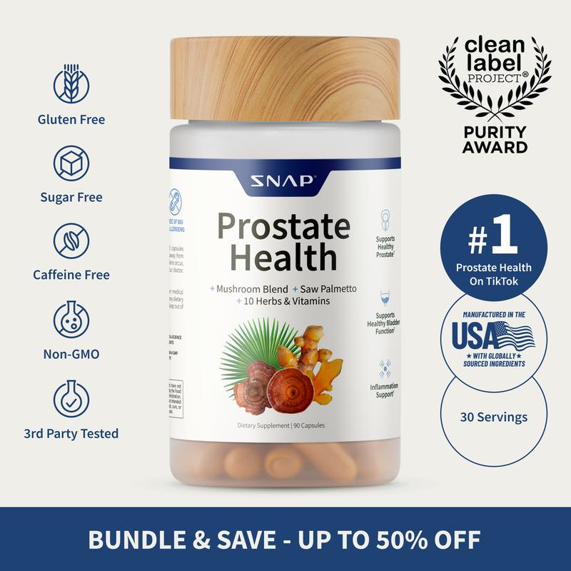 查看[Snap Supplements - Natural Prostate Supplement for Men - Saw ...