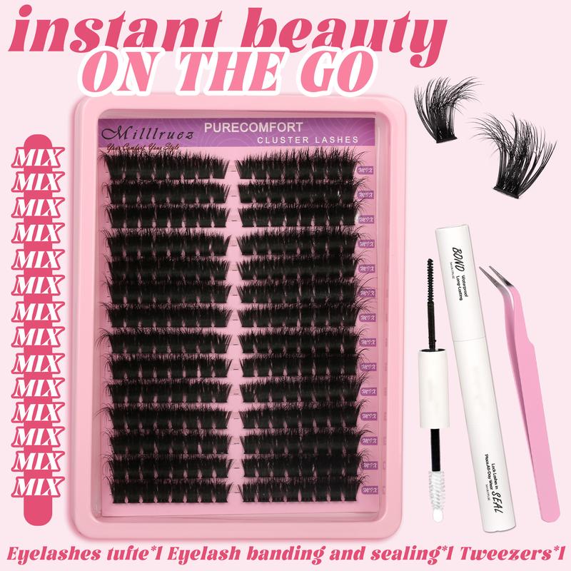 Beginner Friendly Lashes map for clusters Wispy Cluster Eyelash ...